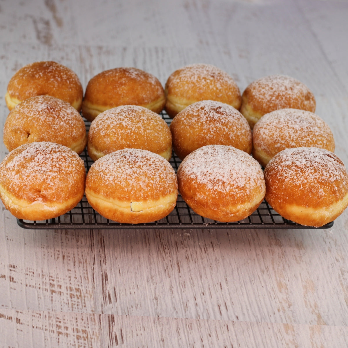 Mini Custard Donuts (12 pack) - Online Bakery Melbourne – Glenroy Bakery